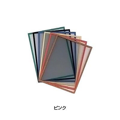 【仕様】 カラー：ピンク 用紙サイズ：B4サイズ 幅×高さ：385×279mm 質量：0.16kg 材質:フレーム/ポリエチレン パネル/塩化ビニール