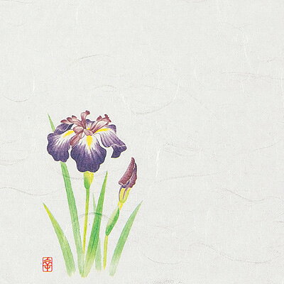 【仕様】 幅×奥行：150×150mm 絵柄の位置：左下 ●和紙の表面に特殊加工してありますので、絵柄の上に直接食品を載せて頂けます。 ●水分・油分を通さず、盛り付けの美しさを保ちます。 ※御注文の際は、100枚単位でお願いします。 ※入数