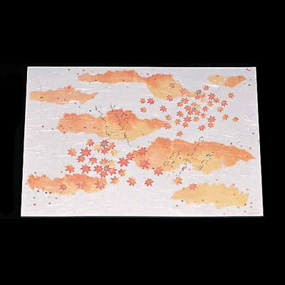 【仕様】 幅×奥行：440×310mm ●無蛍光食品用和紙を使用しております。