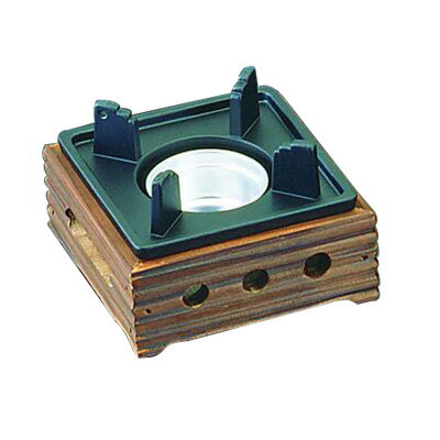 【仕様】 サイズ表示：小 メーカー品番：M10-779 幅×奥行×高さ：120×120×80mm 重量：300g ●18-0火皿(固型燃料皿)【QHZ02】は別売です。