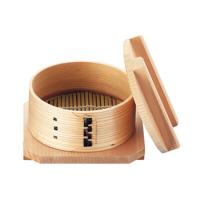 【仕様】 内径×高さ：114×40mm ●蓋・すだれ・台付