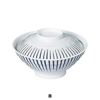 【仕様】 メーカー品番：E-18B (身・蓋)：蓋 (蓋付寸法)直径×高さ：144×86mm メラミン「とくさ」シリーズ ※洗浄器対応