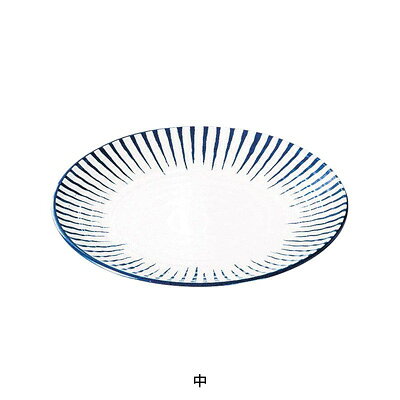 【仕様】 メーカー品番：E-13 サイズ：中 直径×高さ：183×18mm メラミン「とくさ」シリーズ ※洗浄器対応