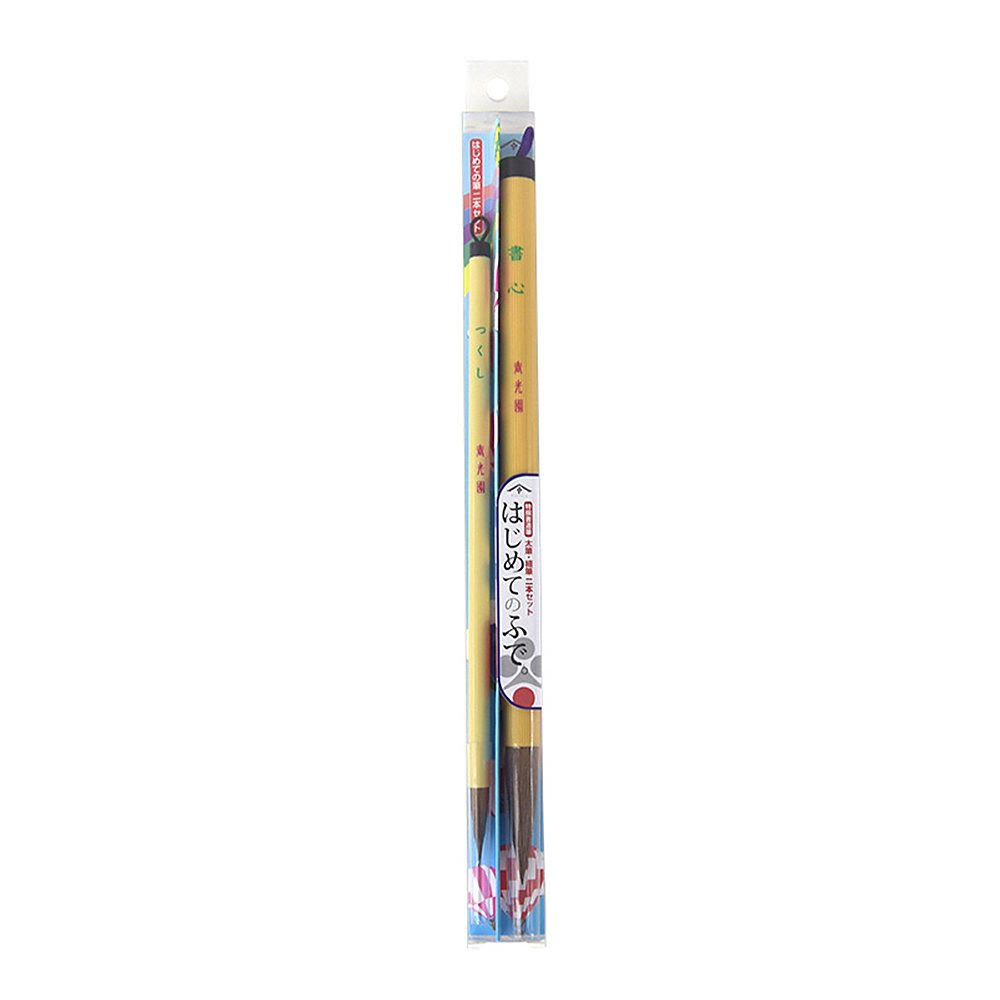 本体サイズ:(太筆)250×12×12mm (細筆)213×7×7mm本体重量:太筆:13 細筆:5gパッケージサイズ:272×25×18mmパッケージ重量:24g入り数2初めて筆を使われる方に最適な太筆・細筆の2本セットです初心者の方が最...