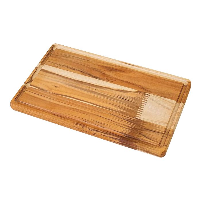 ●幅×奥行き×高さ(mm)：330×200×18●質量(g)：700●「シュラスコシリーズ」は耐久性も高く、入り組んだ天然の木目が美しい「タイガーウッド」を使用し、更に抗菌加工を施しました。●材質：タイガーウッドニス仕上げ●抗菌加工●材質：...