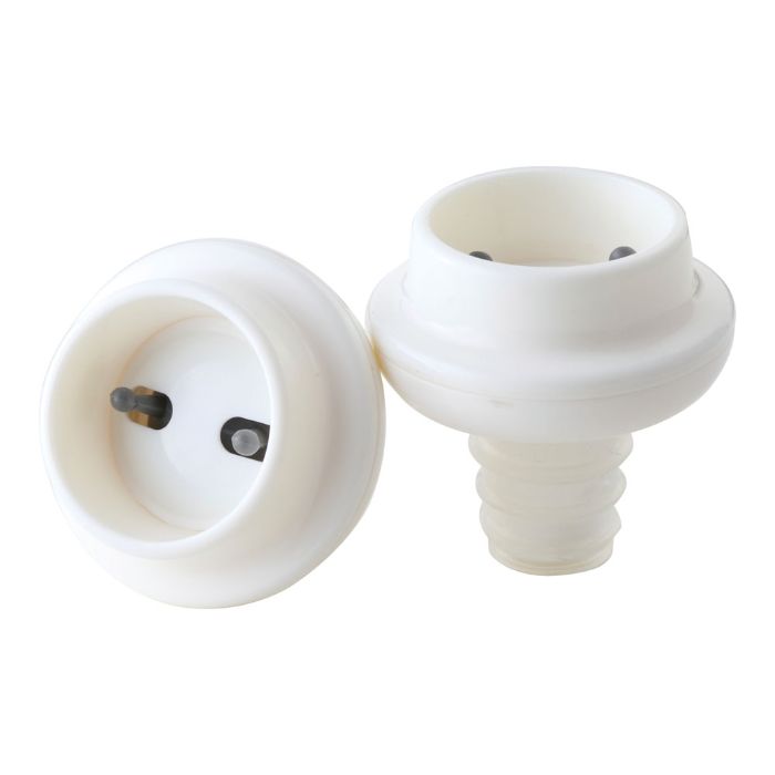 ●直径×高さ(mm)：40×46.5●対応ワインボトル口内径(mm)：17~22●素材：栓/シリコンゴム●ポンプの原理を利用して簡単真空保存 65×40×H135材質：ABS樹脂、シリコンゴム対応ボトル口径：17~22mm●グラスワインやワ...