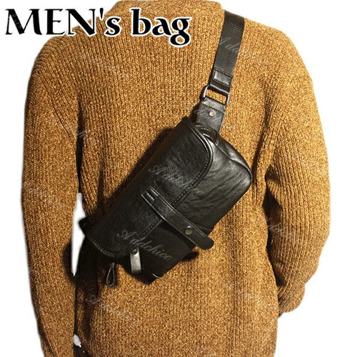 ▲タイプ：ボディバッグ ▲サイズ：横約27cm×高約16cm×マチ幅3cm ▲カラー：黒▲素材：PU▲原産国：中国 ▲注意事項※サイズ表記は目安です。誤差はご了承ください。※生産の関係により写真と色、柄が若干異なる場合があります。ショルダー...