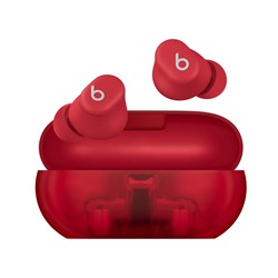 配送区分：FサイズBeats Solo Buds MUW03PA/A トランスペアレントレッド Bluetoothワイヤレスイヤフォン※こちらの商品のアフターサービスは初期不良を含めすべてメーカー 対応のみとさせていただきます。 予めご了承...