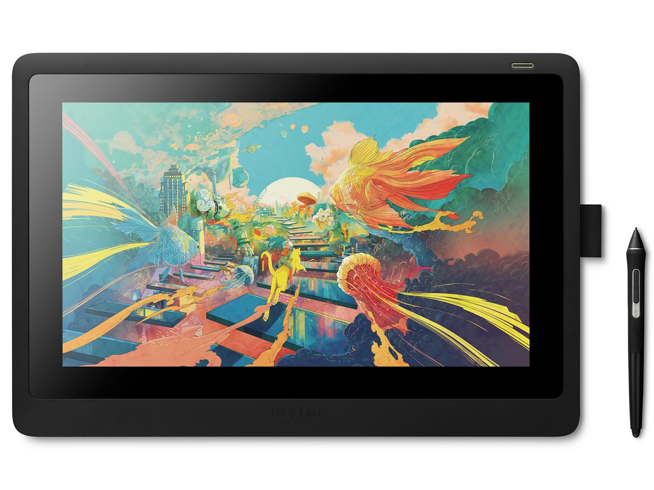 配送区分：FサイズWacom Cintiq 16 DTK1660K0D ワコム 液晶ペンタブレット※ご注文手続き後、当店より発送予定日または取寄商品の在庫有無・納期を記載したご注文確認メールをお送りいたしますので必ずご確認をお願い致します。...