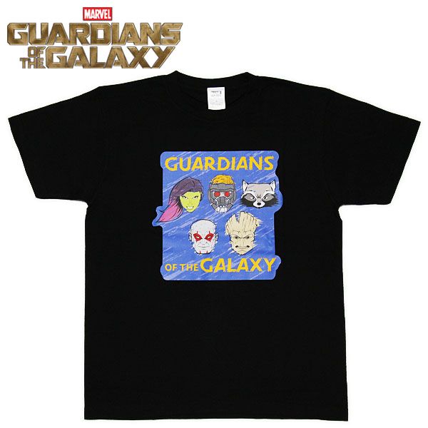 Marvel Comics Guardians of the Galaxy マーベルコミックスが出版する作品に登場する架空のスーパーヒーローチーム『ガーディアンズ・オブ・ギャラクシー』の半袖Tシャツです！ スター・ロードやガモーラ、ドラック...