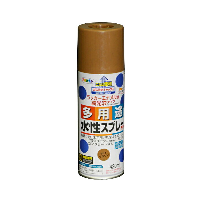いろいろな物に塗れる 2回塗り 水溶性アクリル樹脂塗料 特長 ●タレにくく、きれいに仕上がります。 ●油性塗料や、発泡スチロールに塗っても下地を侵さず、いろいろな素材に使用できます。 ●乾燥前には水ぶきで落とせて、いったん乾くと日光や雨に強...