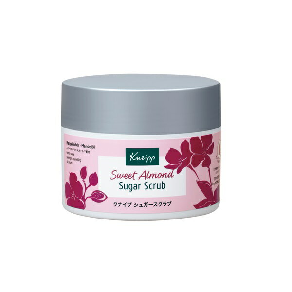 パッケージリニューアルして新登場！ シュガー*1＆植物オイルで、肌にやさしく保湿ケア やさしく華やかなスイートアーモンドフラワーの香り しっとり柔らかくなめらかな肌に 天然植物オイル（スイートアーモンドオイル*3）と砂糖*4から生まれたシュ...