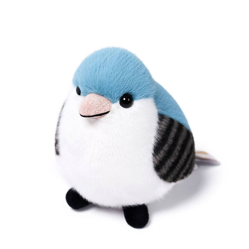 MC600128 McHugs Silver-throated Bushtit 愛とぬくもりから生まれたやさしいぬいぐるみブランド、McHugs（マックハグス）の 『トリ』のぬいぐるみ♪ ～日本正規輸入代理店からの直接仕入品です～ 日本でも...