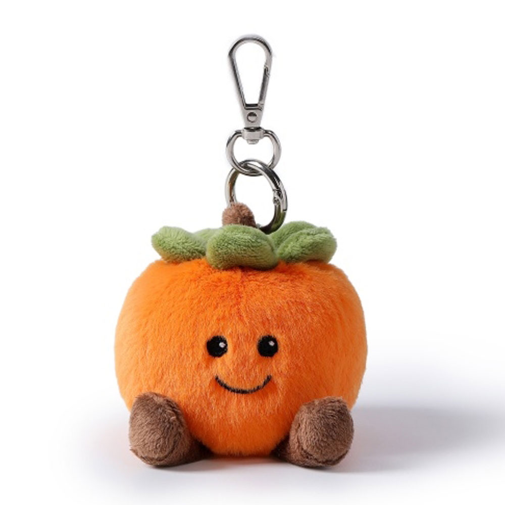 MC600190 McHugs Lucky Persimmon Charm 愛とぬくもりから生まれたやさしいぬいぐるみブランド、McHugs（マックハグス）の 『フルーツ』のバッグチャーム♪ ～日本正規輸入代理店からの直接仕入品です～ 日本...