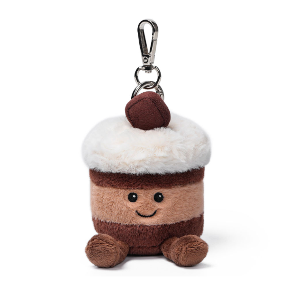 MC600223 McHugs Chocolate Cake Bag Charm 愛とぬくもりから生まれたやさしいぬいぐるみブランド、McHugs（マックハグス）の 『ケーキ』のバッグチャーム♪ ～日本正規輸入代理店からの直接仕入品です～ ...