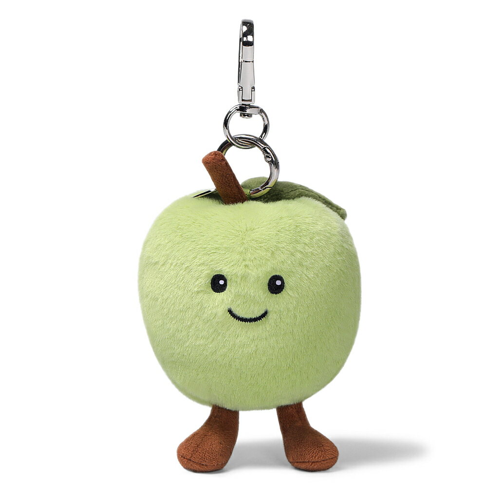 MC600274B McHugs Green Apple Bag Charm 愛とぬくもりから生まれたやさしいぬいぐるみブランド、McHugs（マックハグス）の 『フルーツ』のバッグチャーム♪ ～日本正規輸入代理店からの直接仕入品です～ 日...