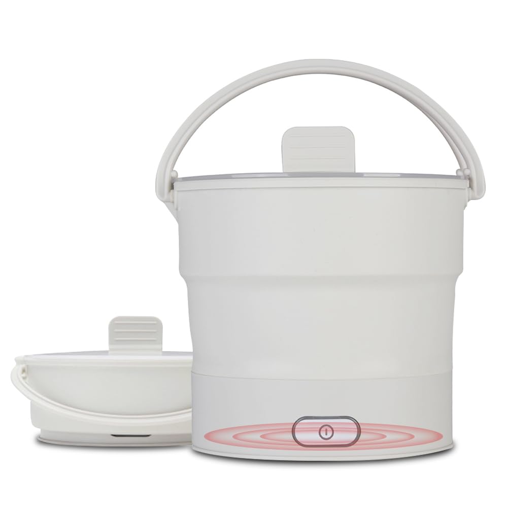 商品説明 　商品詳細 容量 1 L 材質 ステンレス鋼, 樹脂/プラスチック製 電圧 220 ボルト:ワット数 1000 W 展開サイズ：15.5*15.5*14.2cm　折り畳みサイズ：15.5*15.5*6cm　 折り畳め式：本体の水を...