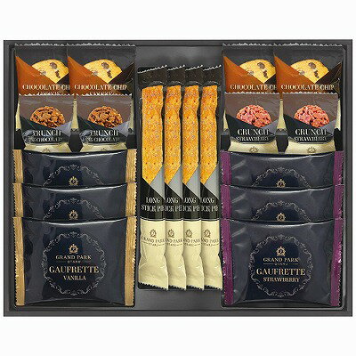 ●商品内容：ロングスティックパイ・チョコチップクッキー各4個・ゴーフレット(バニラ・ストロベリー各3個)・チョコクランチ(ストロベリー・ミルク各2個)・賞味期間/製造日より常温約180日・［日本製］・【卵・乳成分・小麦・大豆・アーモンド】●...