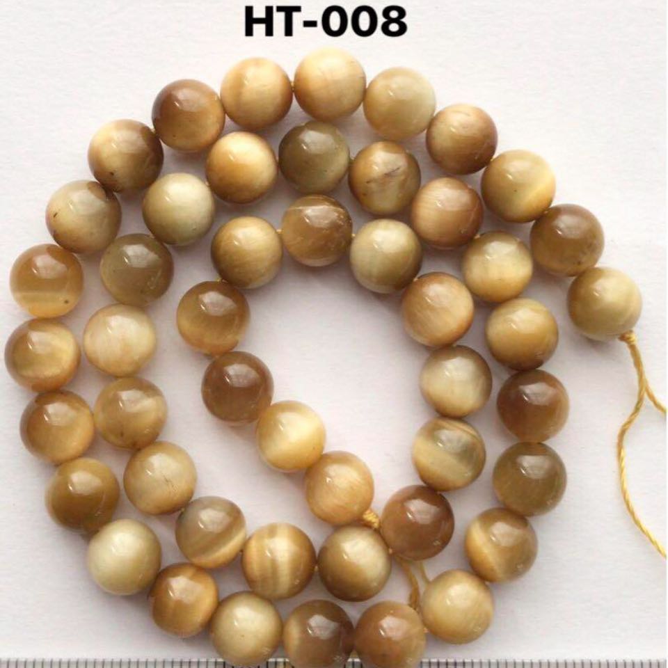 ゴールドタイガーアイA級ラウンド12mm、38cm連売り。 【金運と福の石】【勝利と幸運を呼ぶ石】集中力を高め、金運&仕事運を上昇させる。ゴールドタイガーアイです。 5