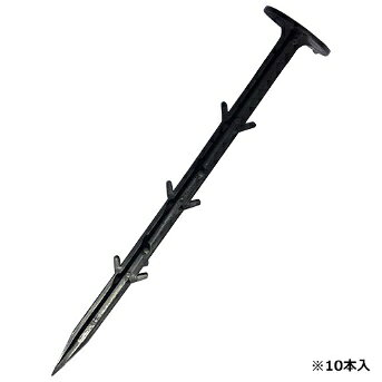 【取寄商品】受注後に取寄せいたします。お届けまで1週間程度要します。※メーカー完売の場合にはキャンセルとなる場合がございます。プラスチック製でサビずに長持ちします。防草シートやビニールマルチ等の固定。特殊構造で抜けにくいです。●サイズ：21...