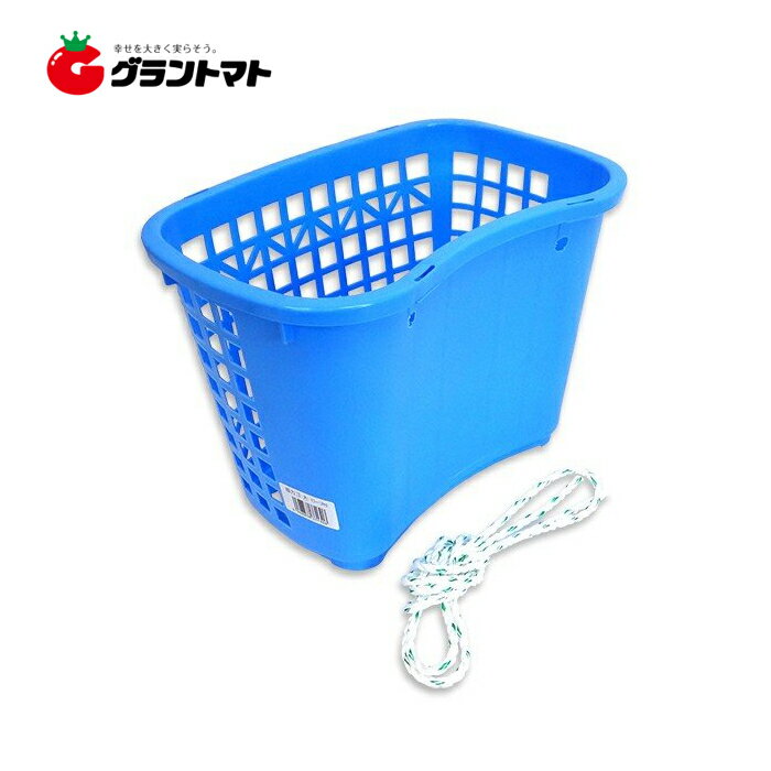 果実収穫、草取りに！！ 体にぴったりとフィットする独自のデザインです。 大小2種類のサイズを用意。便利なロープ付きです。 腰に巻きつけて使用でき、作業姿勢を選ばず楽に作業できます。 サイズ：360×247×265Hmm スペック：色：青 材...