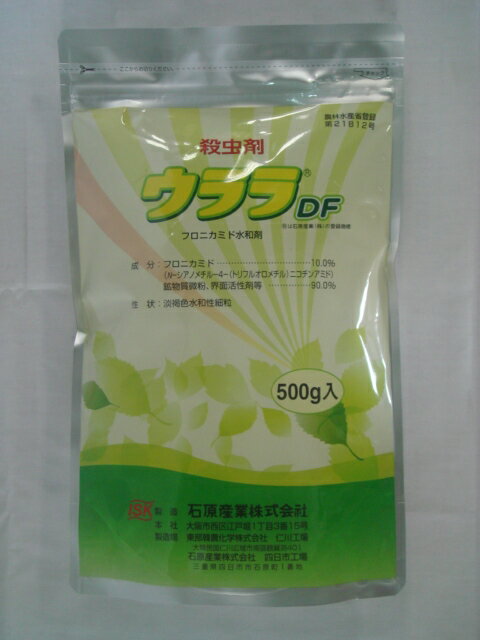 主な適用病害虫：りんご・なし・もも・梅・いちご・きゅうり→アブラムシ類 【特性】 ●アブラムシ類に高い効果 ウララDFはアブラムシ類、コナジラミ類などの半翅目害虫や、アザミウマ類に対して殺虫効果があります。特にアブラムシ類に対しては、種に関...