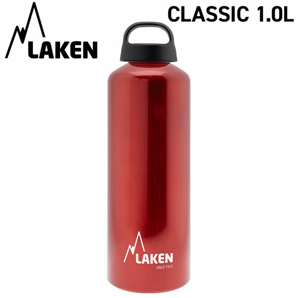引抜一体成形の堅牢なアルミボトルです。 33.5mmの広口スクリューキャップで水や氷が 入れやすくなっています。 【正規代理店商品】 ●BRAND : LAKEN(ラーケン) ●品番 : PL-33R ●品名 : CLASSIC 1.0L ...