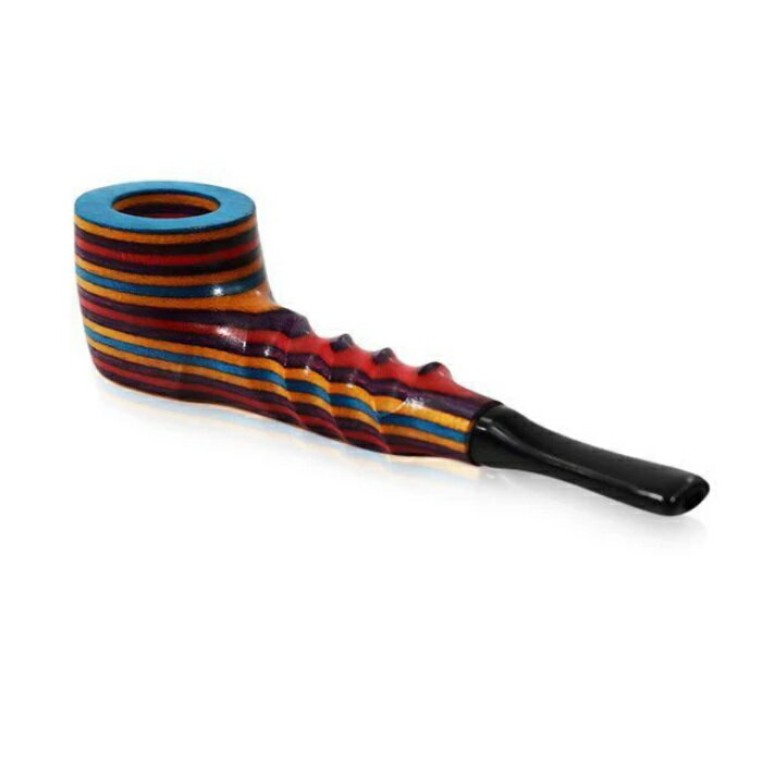 ■商品名：ウッドスリーブパイプ ■サイズ：長さ 約100mm・火皿内径 約12mm ■素材　：木製（広葉樹） ■注意：モニターの発色によって実際の物と異なって見える場合が御座います。▼商品詳細 米国製ハンドメイドの硬質な木材（広葉樹）を使用...