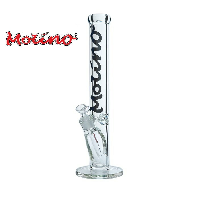 ■メーカー：Molino Glass（ドイツ） ■商品名：Molino Classic Cylinder Bong ■サイズ：高さ 400mm／吸口直径 40mm ■チラム：ジョイントサイズ 188mm〜145mm ■火皿径：20mm ■素...