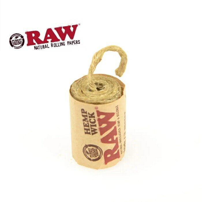 ■商品名：RAW HEMP WICK ■サイズ：10ft/3m ■素材　：オーガニックヘンプ、蜜蝋 ■内容　：ケース＝40個入り ■注意：モニターの発色によって実際の物と異なって見える場合が御座います。▼商品詳細 無漂白・塩素不使用で定番人...