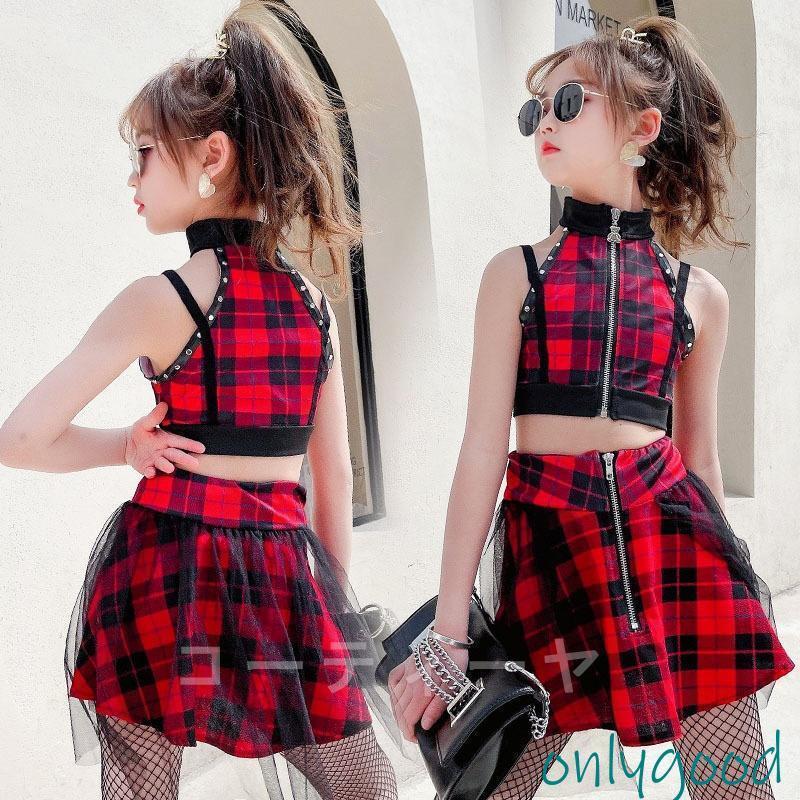 ダンス服装 体操服 DANCE tシャツ スウェット キッズチアリーダー ヒップホップ 女の子 ステージ衣装 ダンスウェア 子供 応援団 運動会 甲子園 チアガール衣装 舞台演出服　おしゃれ　ストリート系　B系　K-POP　韓国　ダンスコン...