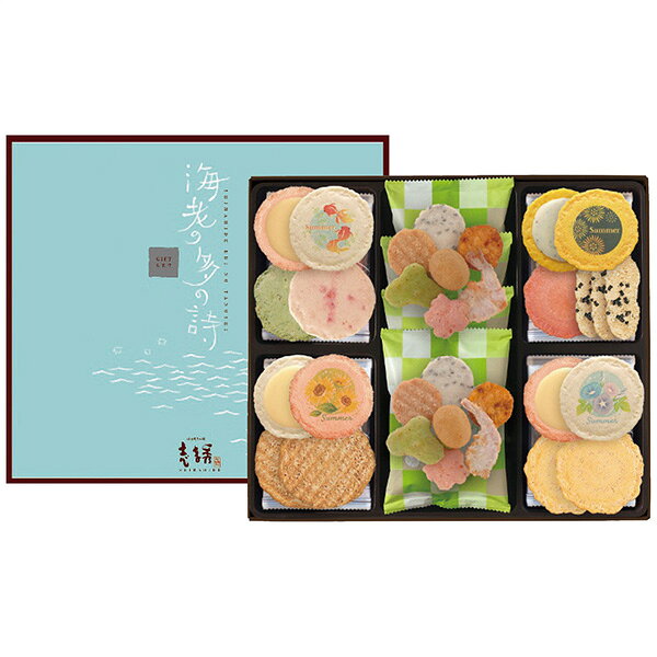 商品内容 ■現/えび柚子胡椒・ふた焼ごま各5袋・えびのだんらん(1袋7種入)・のりえびせん・赤紅色のえびせんべい各4袋・紅白せんべいチーズサンド3袋・カマンベール＆ブラックペッパー・えび小笹・紅生姜えび煎餅各1袋 ■賞味期間/製造日より常温...
