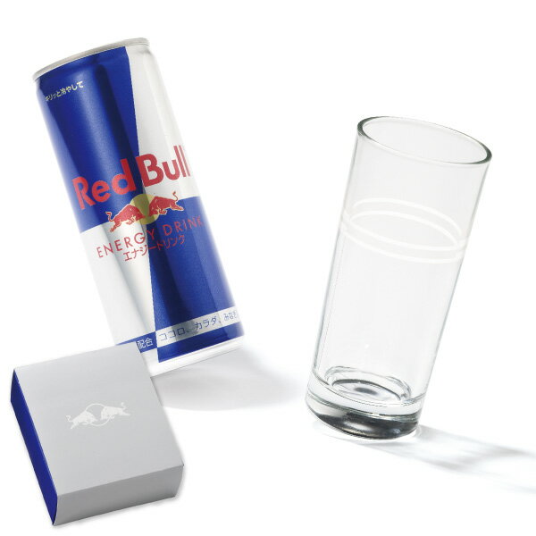 商品内容 ●商品内容／レッドブルエナジードリンク250ml×1缶、グラス／1個（約φ6×h13.7cm・容量240ml） ●box size／（約）15×13.5×h7cm・660g ●賞味期限／200日 パフォーマンスを発揮したい時の為に...