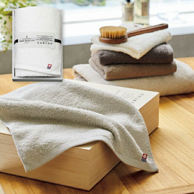 商品内容 ●サイズ／フェイスタオル:34×80cm●材質／綿100%●箱サイズ／24×16×3.5cm●原産国／日本●今治マーク(第2022-1490号・第2025-2054号) 伝えたい大切な気持ちを、こだわりの今治タオル“ONE QUA...