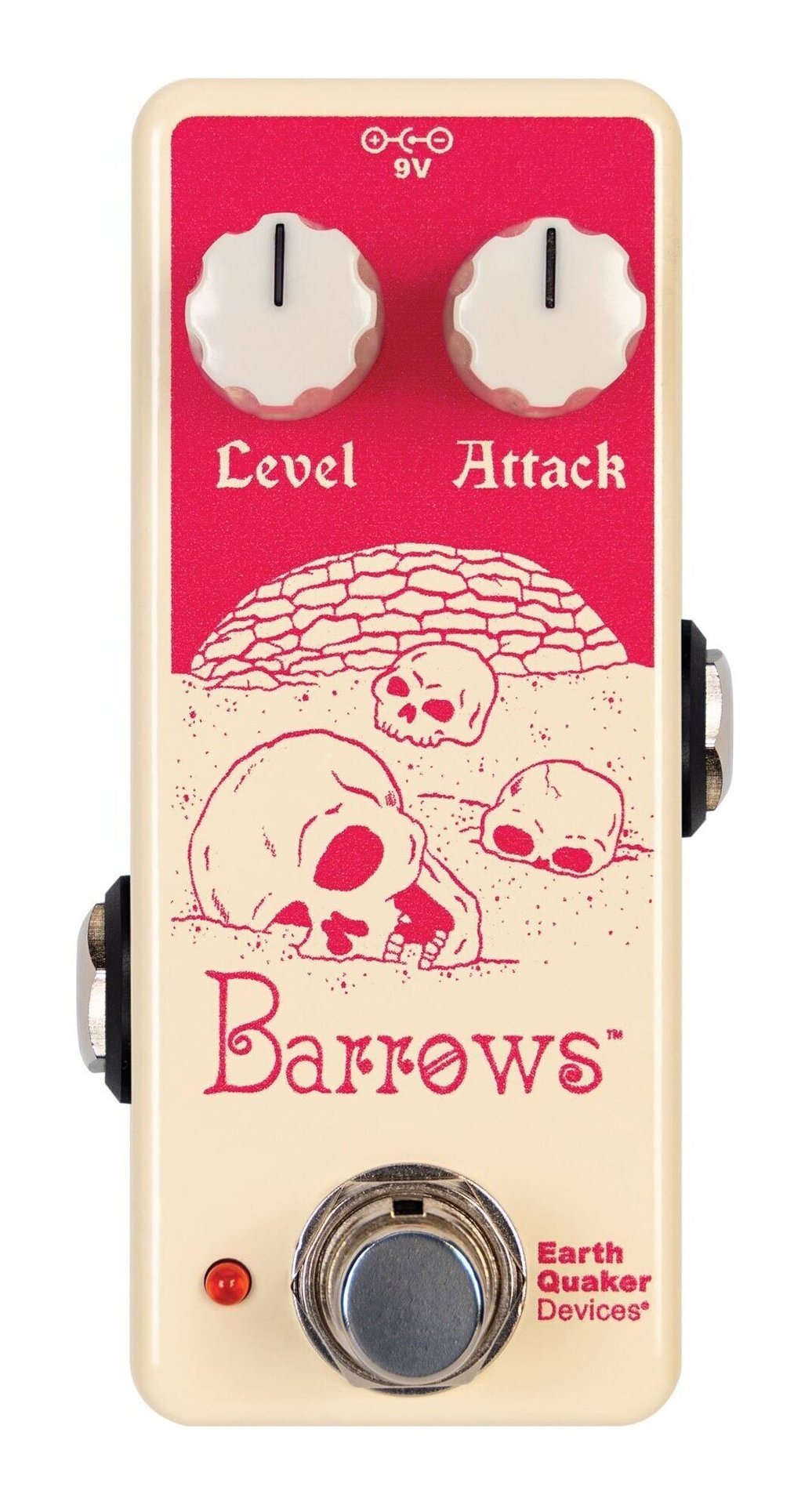 BarrowsTM Fuzz AttackerBarrows(バロウズ)は最も求められているビンテージファズの一つ、オリジナルのトーンベンダーMKIIに敬意を表しながらも、現代的な使用目的に適う方法で制作されたファズペダルです。そしてEQD...