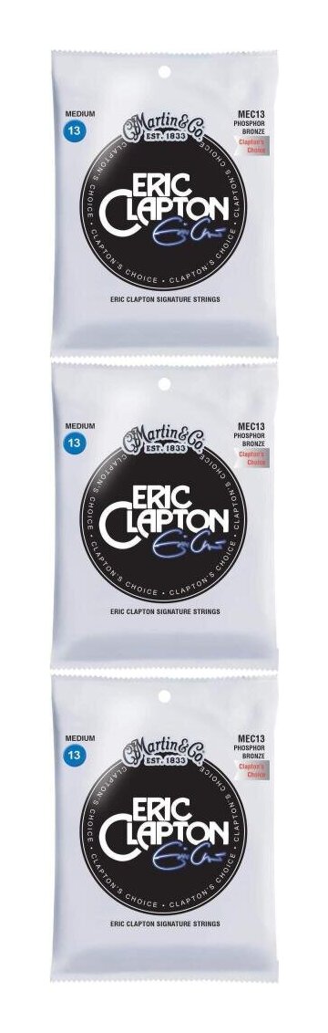 こちらの商品はメール便で発送します。詳細についてはこちらを必ずご確認ください。Eric Claptonシグネイチャーアコースティックギター弦MEC13■PHOSPHOR BRONZE MEDIUM013-017-026-035-045-056