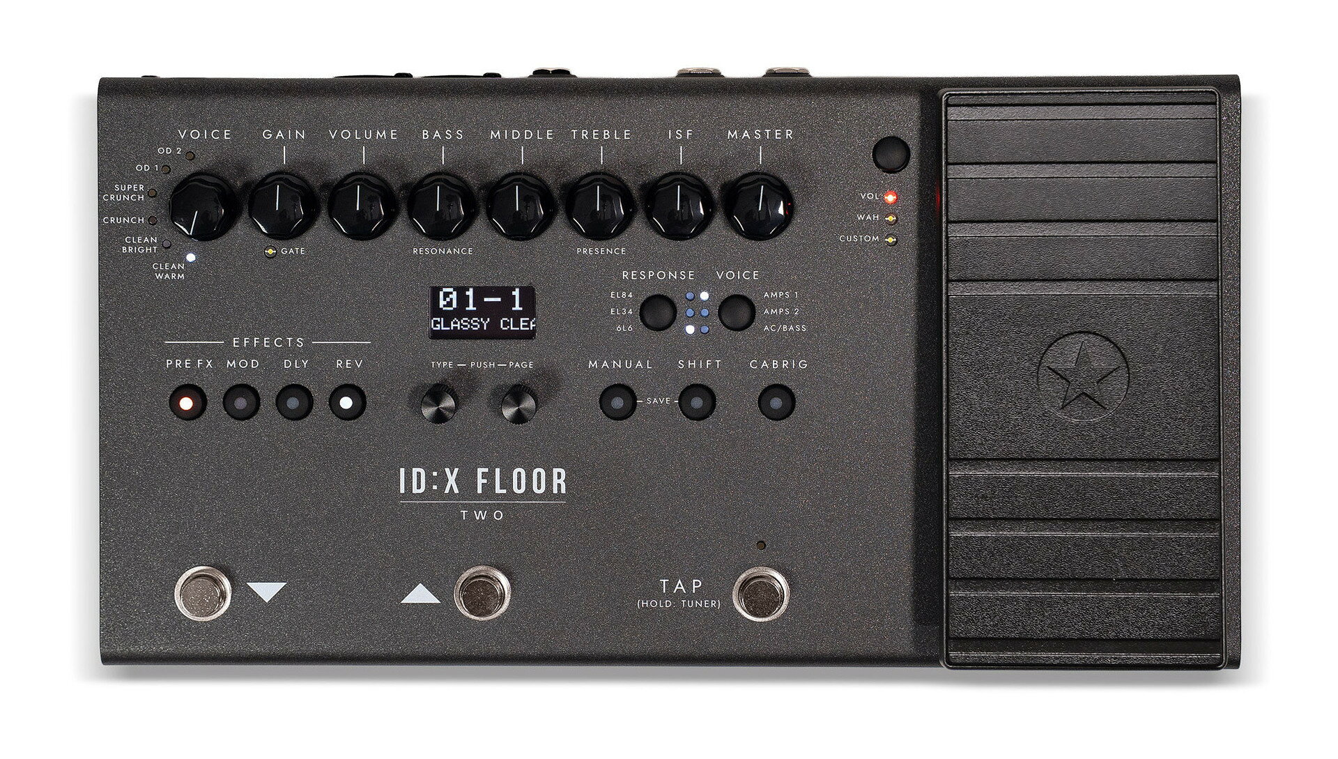直感的な操作性と、本物のアンプのフィールを備えた先進DSPモデラーID:X Floorは、エレキキター、べース、アコースティックギター向けのハイパフォーマンスな先進DSPモデラーで、プロ品質のサウンド、直感的な操作性、そして充実した接続性を...