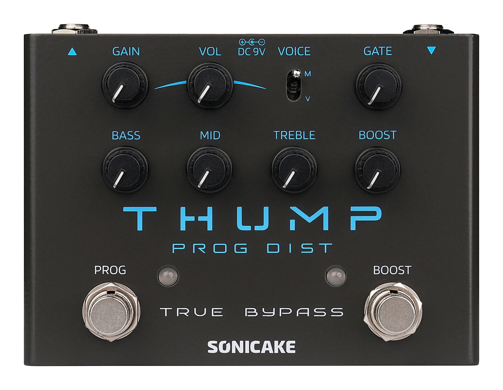 THUMPは、ピュアアナログ回路を採用したハイゲインディストーションペダルで、デジタル的な色付けのない、タイトで明瞭なディストーションサウンドと本格的なダイナミックレスポンスを実現します。ブーストとノイズゲートにより、強力でノイズのないハイ...
