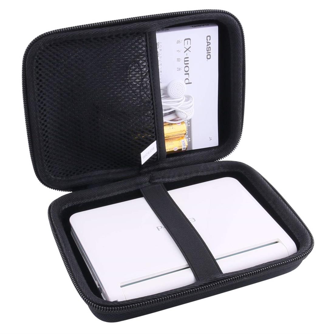 用の シャープ カラー電子辞書 Brain PW-SH6/SH7 専用保護 キャリングケース 収納ケース -waiyu JP (黒)材質：耐久性のある高級ハードEVA素材、優れた肌触り、中身の柔らかい保護。用途：保管保護、汚れ、衝撃、磨耗を...
