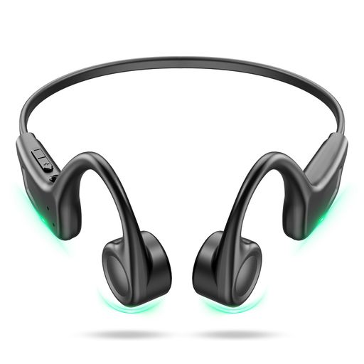 🔊【骨伝導イヤホン|耳をふさがないオープン設計】骨の振動で音を伝える骨伝導技術を採用し、耳の穴をふさがずにリスニングが可能。周囲の音を感じながら音楽や通話を楽しめるため、ランニング中や通勤・通学時にも使いやすい設計です。約2...