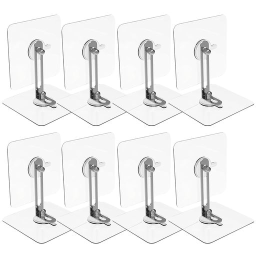 強力接着で家具を固定:6.00cmx6.00cmのサイズで設計された接着式家具アンカーは、ドリル不要で壁や家具に穴を開けずに簡単に設置でき、倒れ防止効果を発揮します。 多様な家具に対応可能:本棚、ドレッサー、キャビネット、ワードローブなど幅...