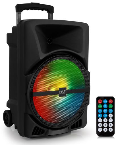【⚡️最大出力800ワット】:このハイパワーワイヤレスカラオケPAポータブルBluetoothスピーカーは、フルレンジステレオサウンド再生と印象的な低音応答のために、2.6オームで最大出力800ワット・/150WRMSで8インチサブウーファ...