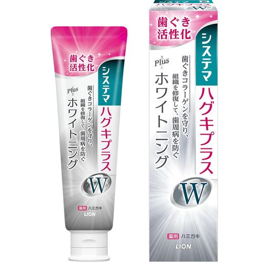 高濃度フッ素 商品サイズ (幅x奥行x高さ) :313mmx212mmx328mm 内容量:95G 高濃度フッ素(1450ppm)配合 ※6歳未満のお子様へのご使用はお控えください。 香味:刺激を抑えたホワイトハーブ