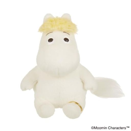 ムーミンのキャラクター達が手のひらサイズになりました! 可愛い手のひらサイズ!スノークのおじょうさんのぬいぐるみです。