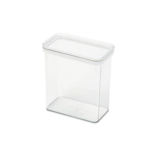 製品サイズ:(約)幅17.5x奥行10.5x高さ19.5cm 製品重量:(約)0.31kg 素材・材質:本体/ポリスチレン(耐熱温度80度・耐冷温度-20度)、ふた/AS樹脂・熱可塑性エラストマー(耐熱温度80度・耐冷温度-20度)、容量2...