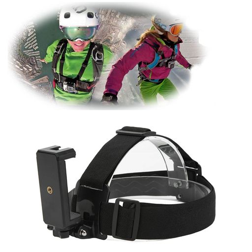 幅広い互換性:アクションカメラヘッドストラップは、Hero5、Hero6、Hero7、Hero8、、SJ4000と互換性があります。 実用的なツール:ヘッドストラップは幅広い携帯電話やスポーツカメラと互換性があります。電話マウントの一端にあ...