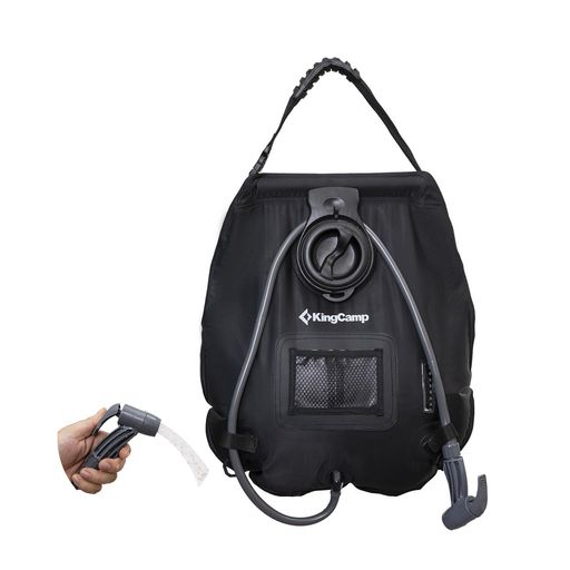 キャンプ、家庭用、緊急・災害救援 【ポータブルシャワー】容量:20L、展開サイズ:47.5x45x3.5cm、収納サイズ:31x18x8CM、シャワーパイプの長さ:100CM、収納袋のサイズ:34x18 cm、重量:0.75kg。使わない時...