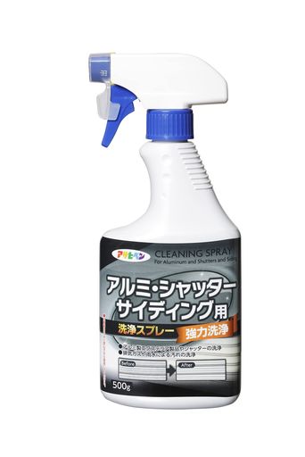 排気ガスや雨水による汚れを強力洗浄。 用途:アルミ製エクステリア製品、シャッター、サイディング、屋外のタイルのカベ・タイルの床に付着した排気ガスや雨水による汚れの洗浄。 【材質/成分】界面活性剤(1.2%、アルキルグルコシド)、洗浄補助剤 ...