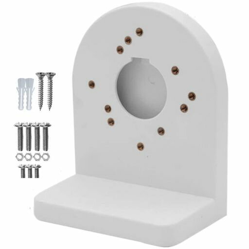 標準サイズはCCTVカメラのような監視ツールと互換性があります。 カラー:ホワイト;ABSプラスチック。サイズ:125x100x65mm(L*W*H)。 このポール/コラムマウントブラケットは、ほとんどのCCTVカメラタイプと互換性がありま...