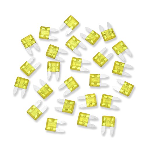 ATMヒューズ ニッケルメッキチップ 25個入り 20Amp